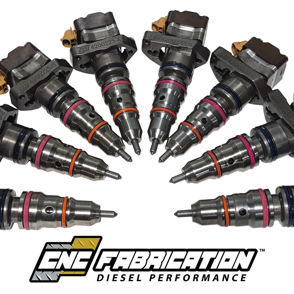 94.5-03 7.3L CNC Fab Mild Street 200cc Hybrid Injector Set - 42204X ...