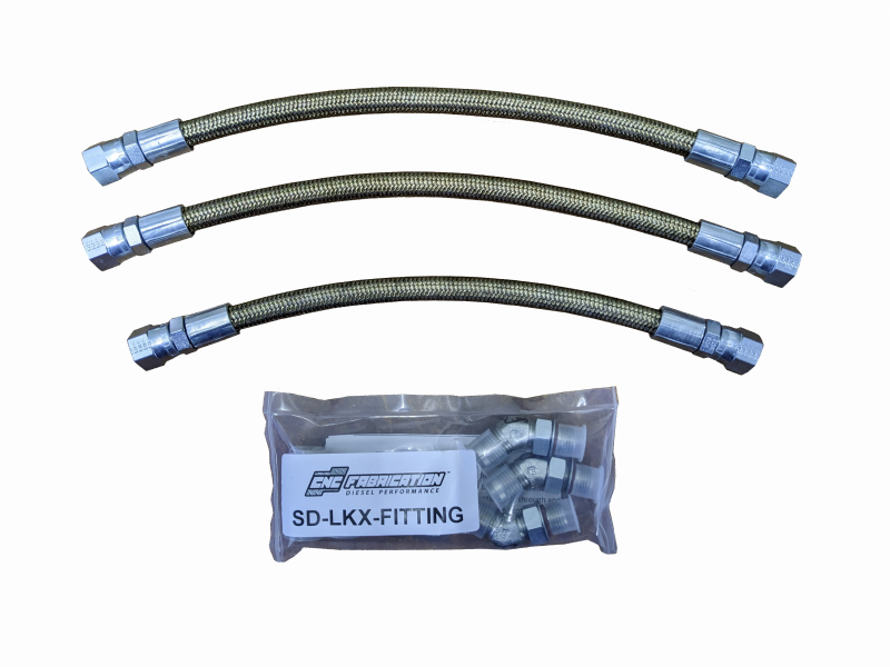 98.5-03 7.3L CNC Fabrication HPOP Line Kit w/ HPx crossover - 424004 ...